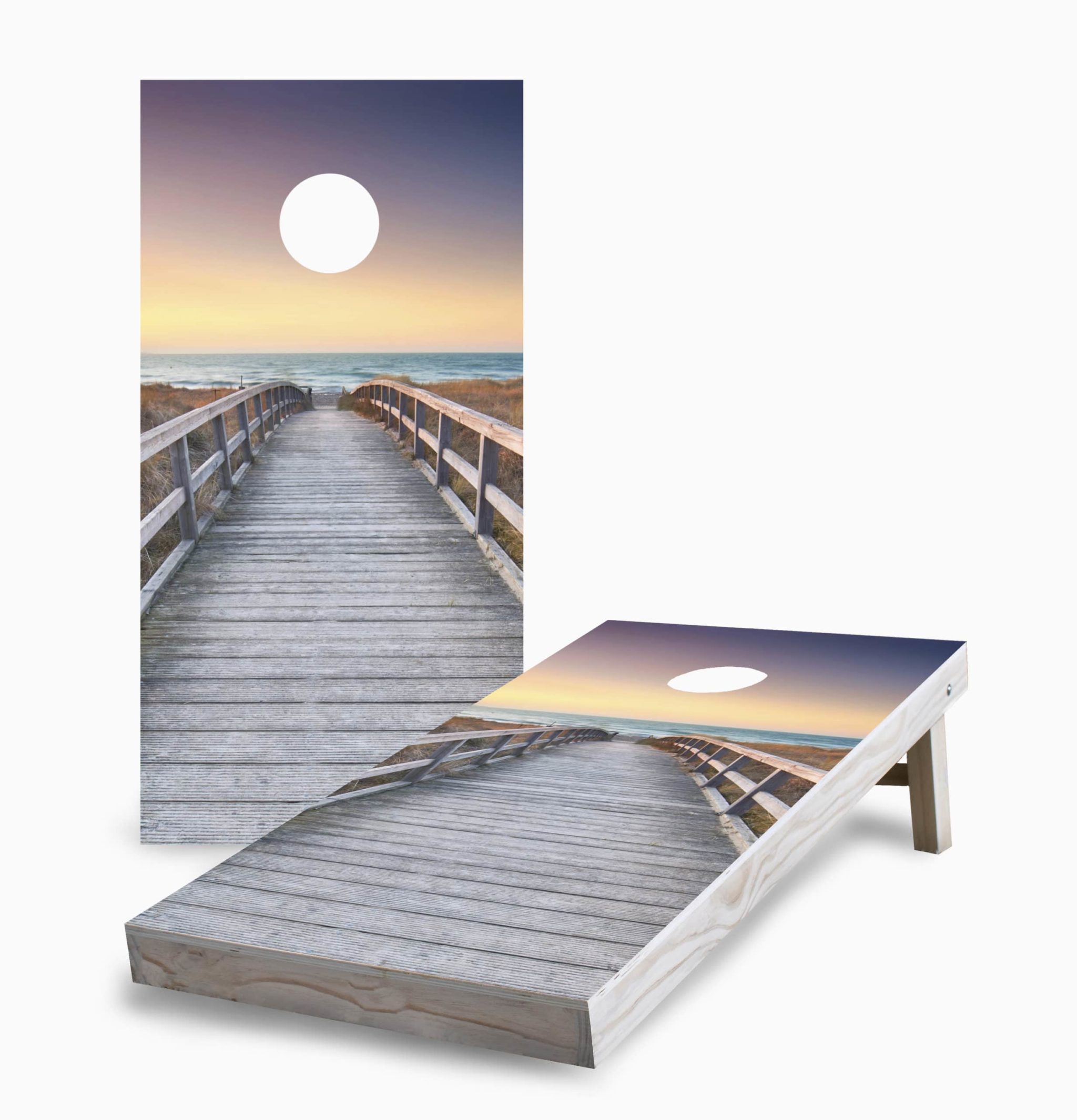 Sunrise Beach Boardwalk Cornhole Game – Cornhole Worldwide