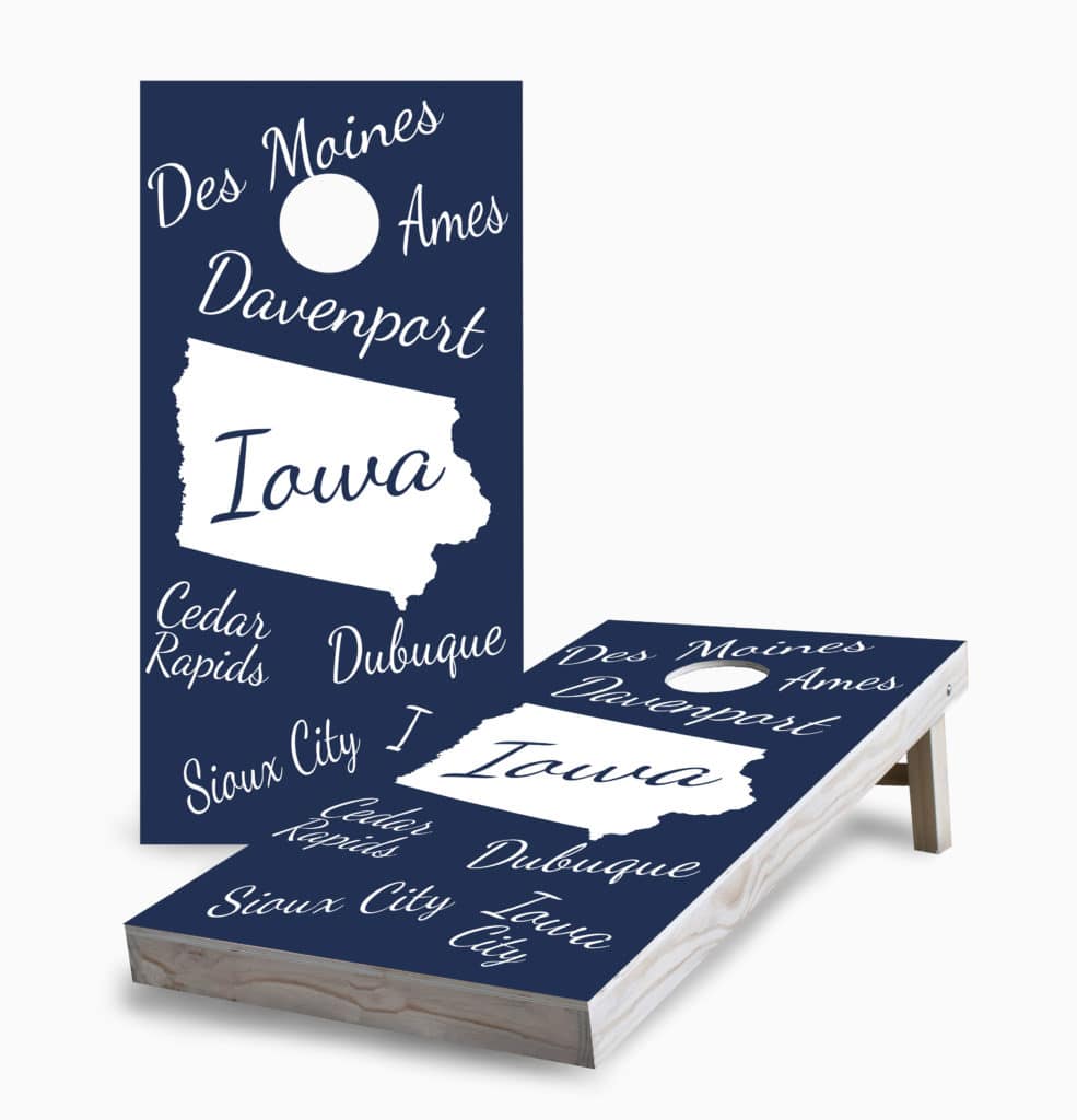 Iowa State Pride Cornhole Game Set | Board & Bags
