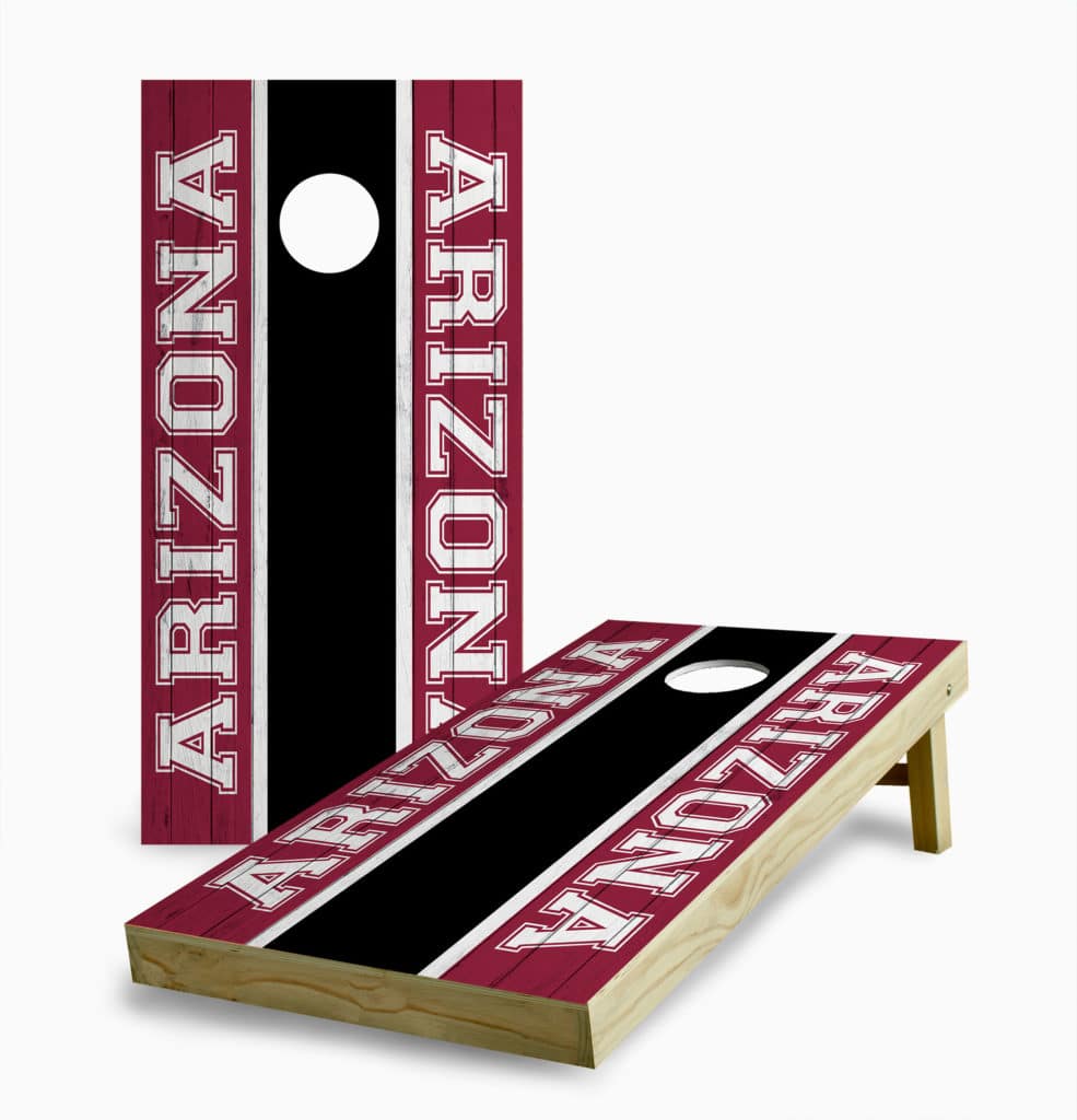 Arizona Cardinals Striped Cornhole Game Set | Board & Bags