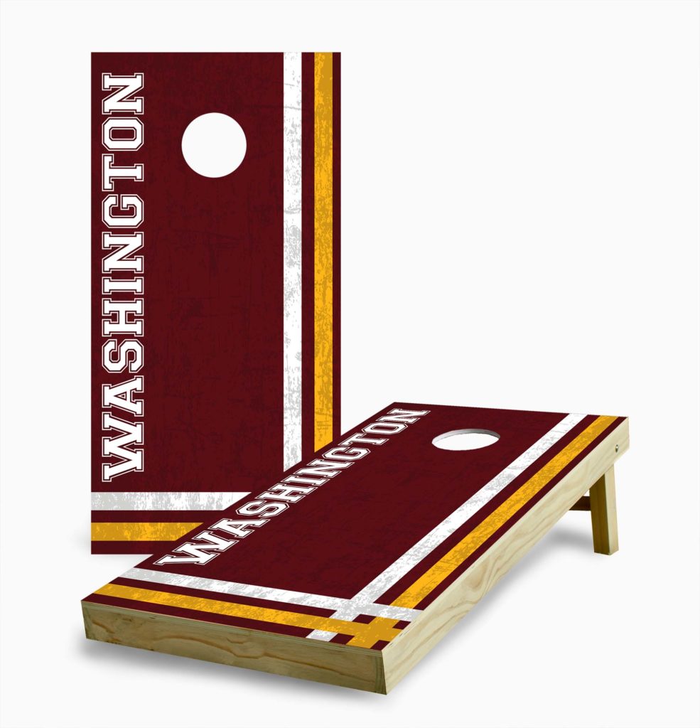 Washington Commanders Cornhole Game Set - 4 Stripe
